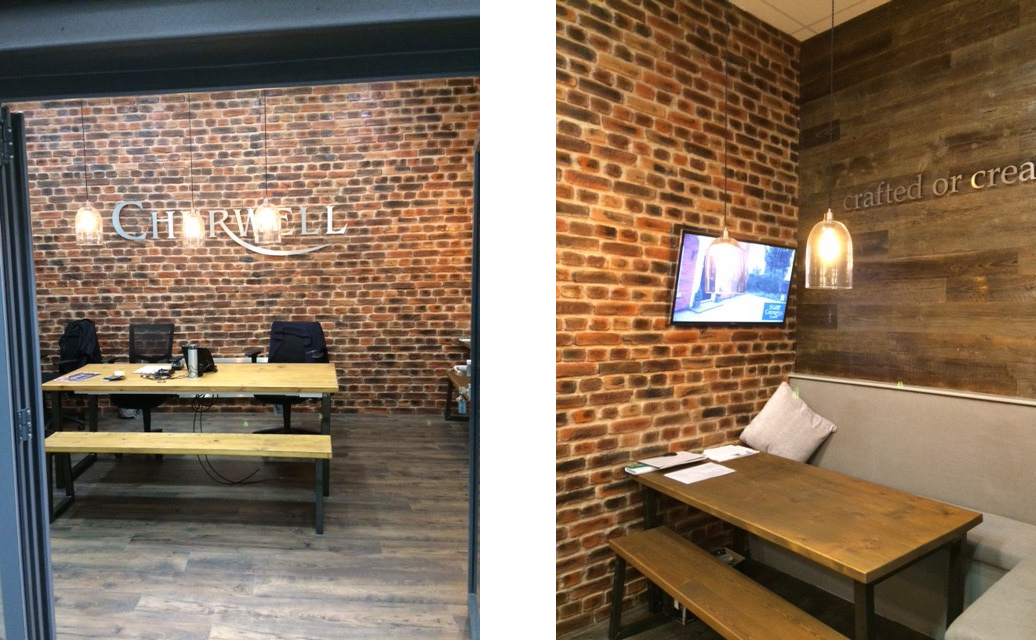 Transforming a showroom with Brick Wall Panels | Vtec Group